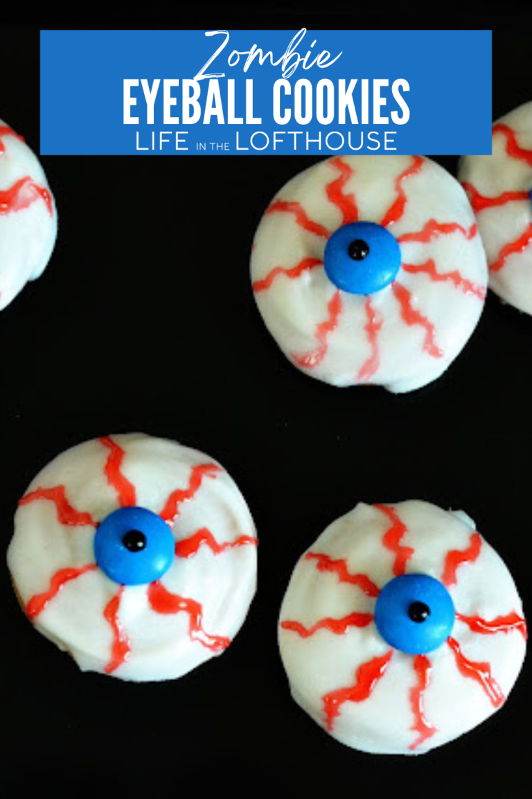 Zombie Eyeball Cookies