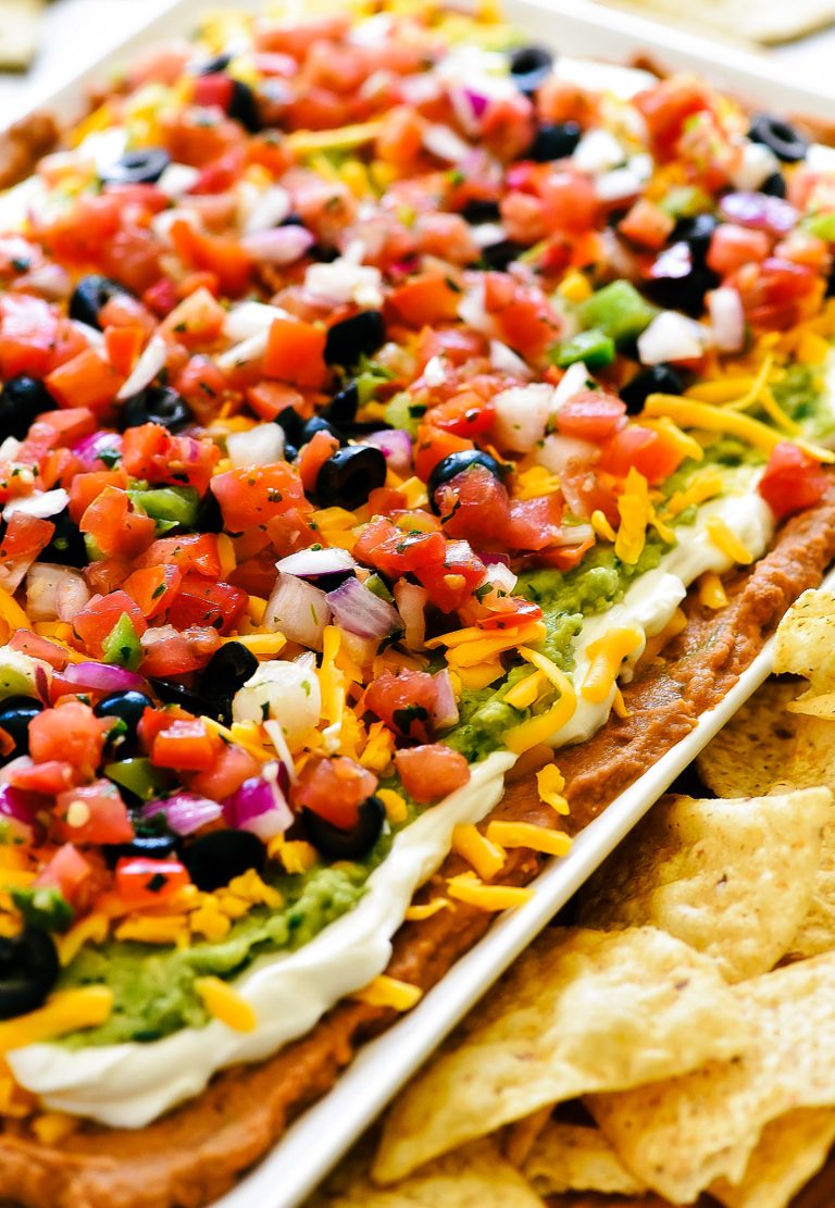 Mexican Layer Dip - Life In The Lofthouse