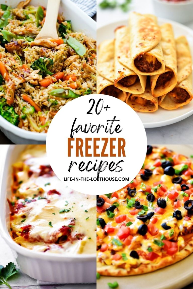 20+ Favorite Freezer Recipes - Life In The Lofthouse