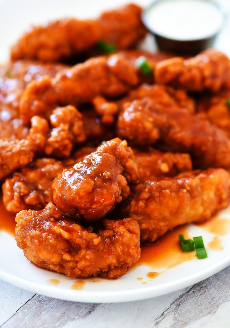 Copycat Winger's Sticky Chicken Fingers