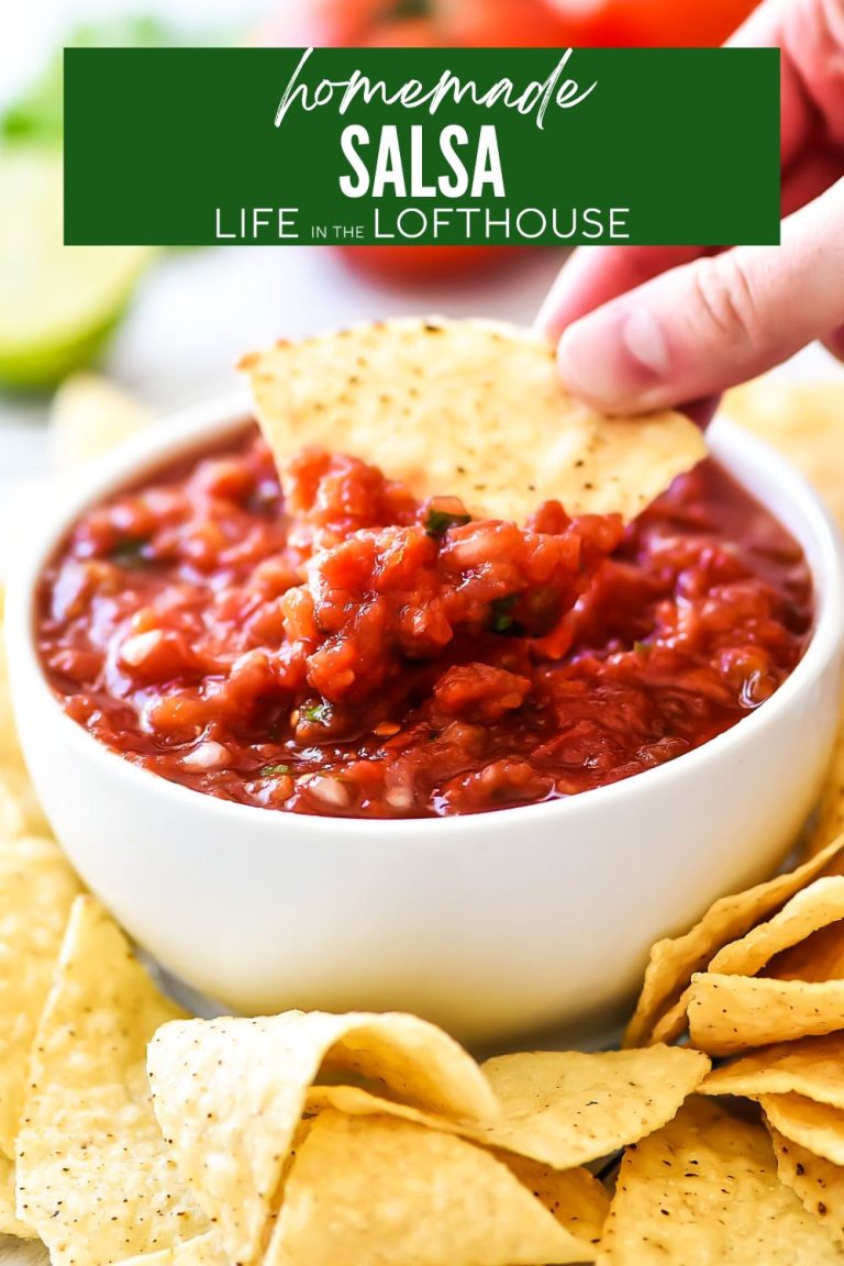 Homemade Salsa - Life In The Lofthouse