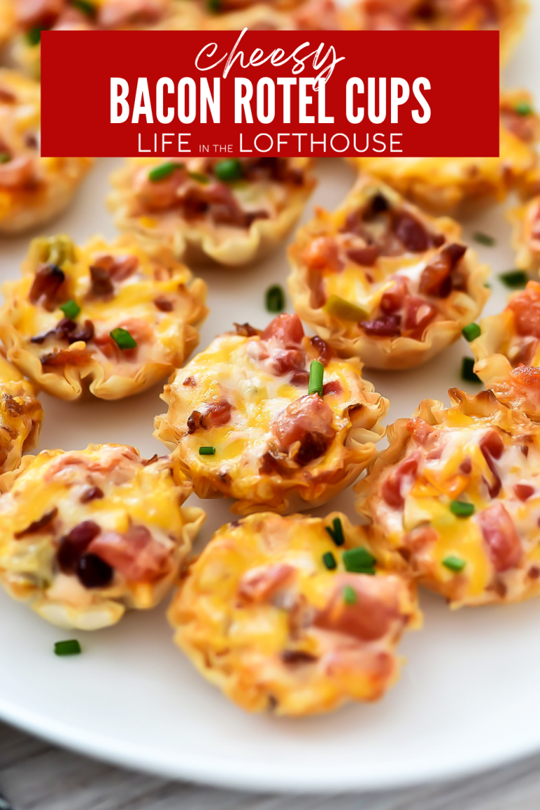 Cheesy Bacon Rotel Cups