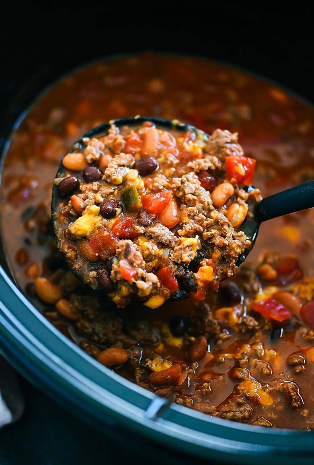 Slow Cooker Taco Ranch Chili - Life In The Lofthouse