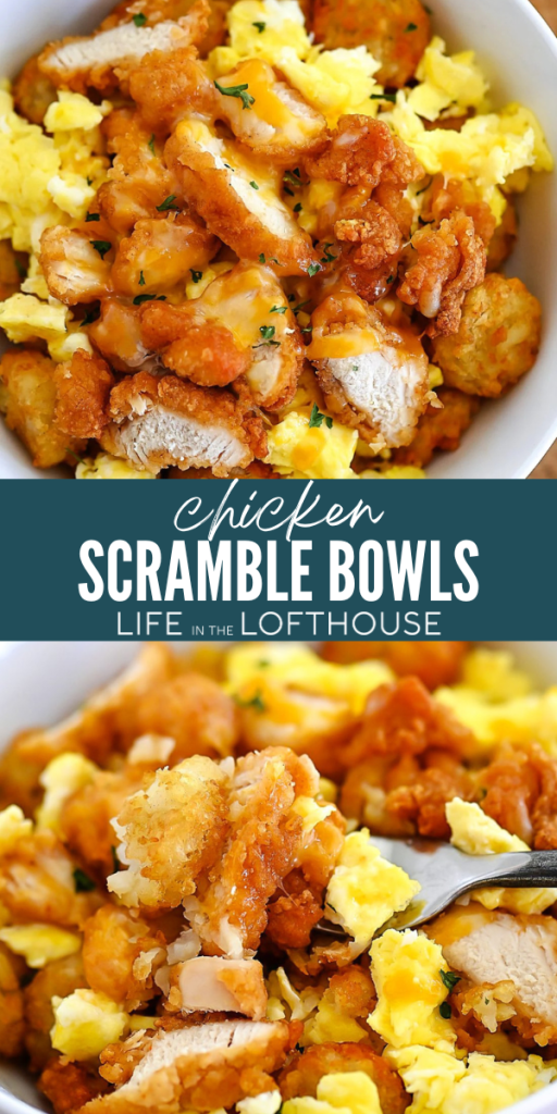 Chicken Scramble Bowls - Life In The Lofthouse