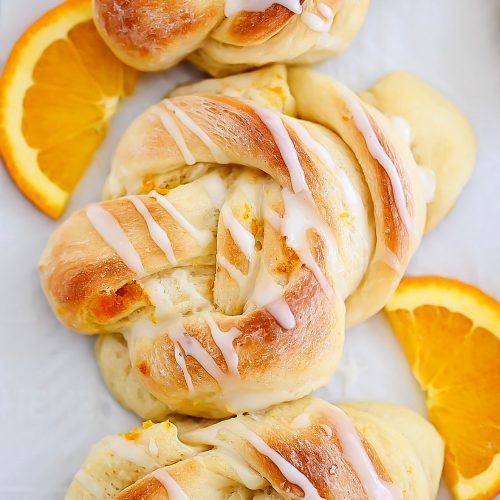 Glazed Orange Rolls - Life In The Lofthouse