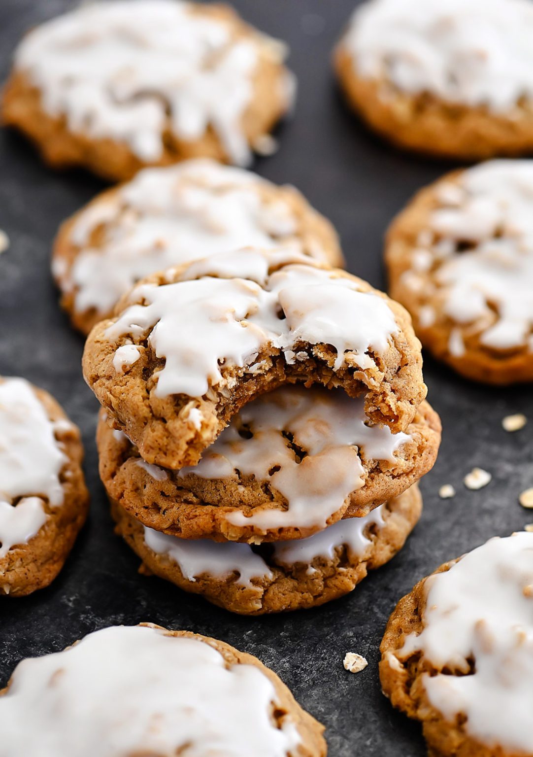 Iced Oatmeal Cookies - Life In The Lofthouse