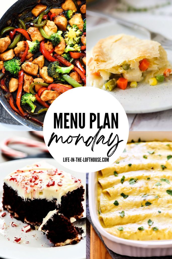 Menu Plan Monday #571 - Life In The Lofthouse