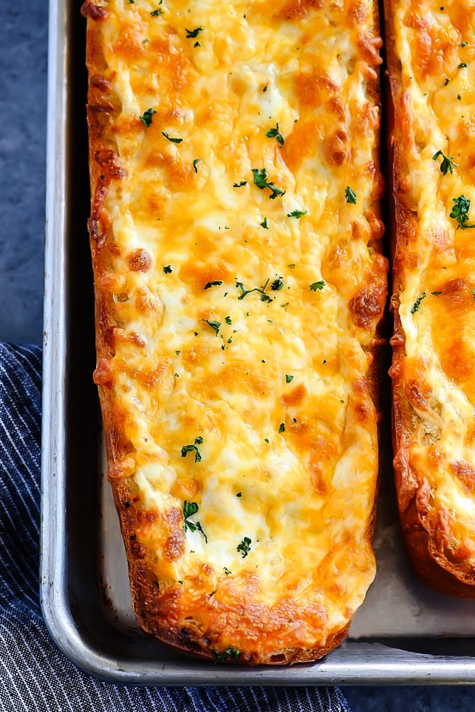 Easy Cheesy Garlic Bread - Life In The Lofthouse
