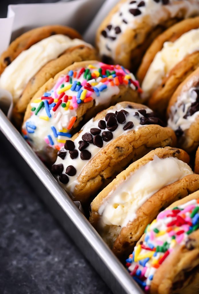 Ice Cream Cookie Sandwiches - Life In The Lofthouse