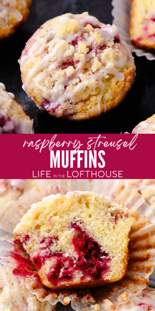 Raspberry Streusel Muffins - Life In The Lofthouse
