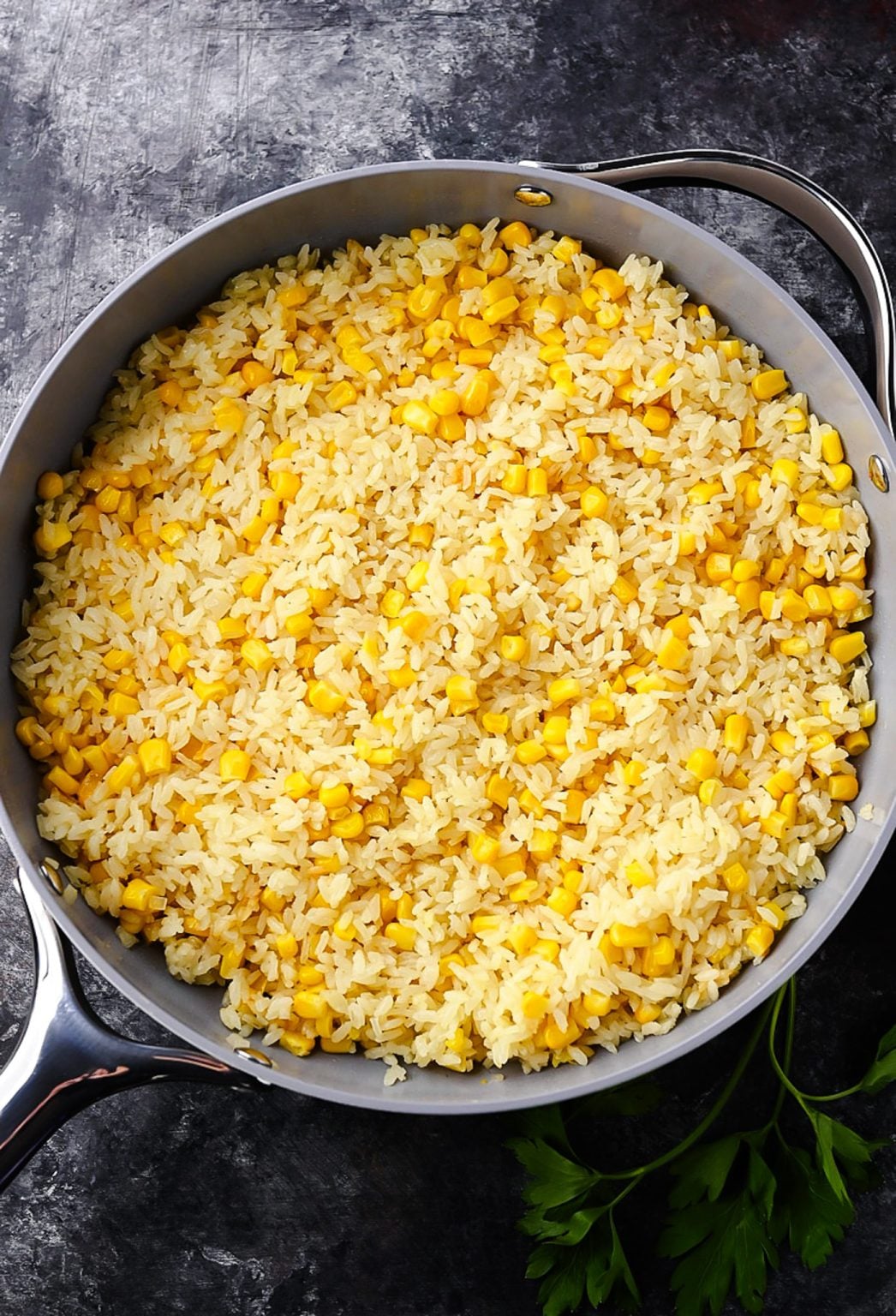 Buttered Corn Rice - Life In The Lofthouse