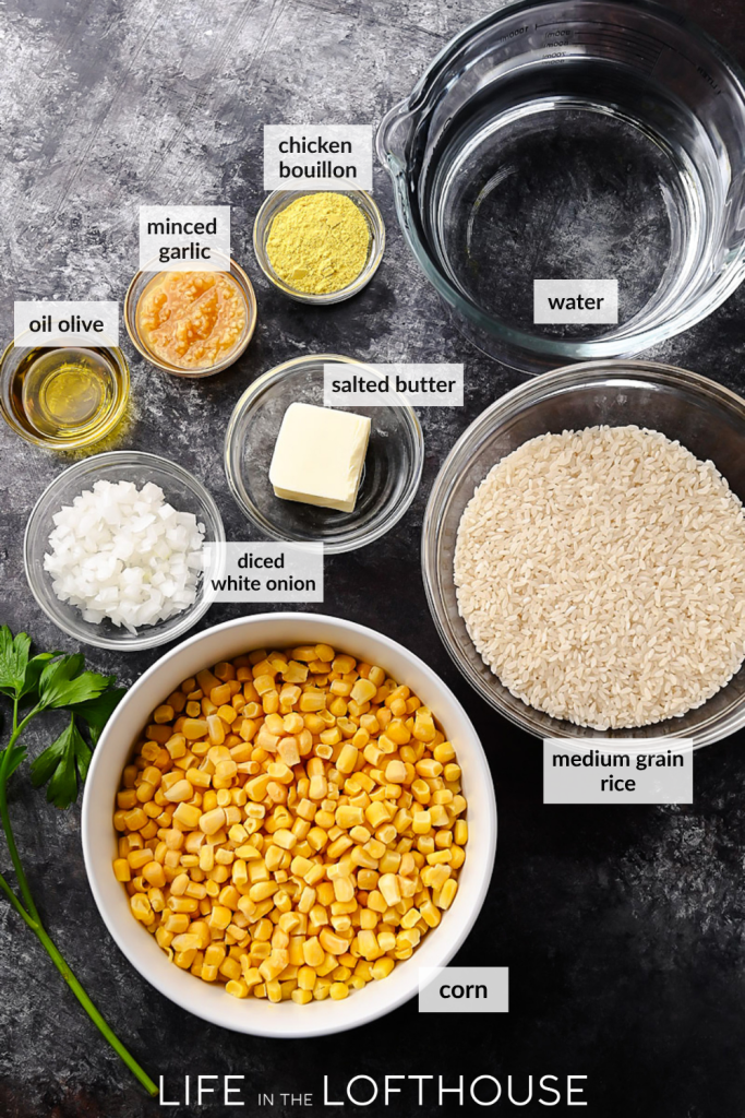Buttered Corn Rice - Life In The Lofthouse