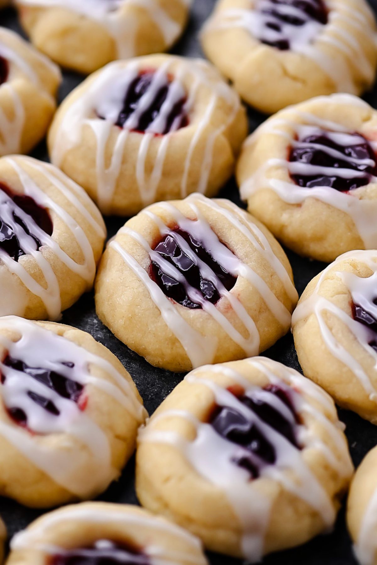 Raspberry Almond Shortbread Cookies - Life In The Lofthouse