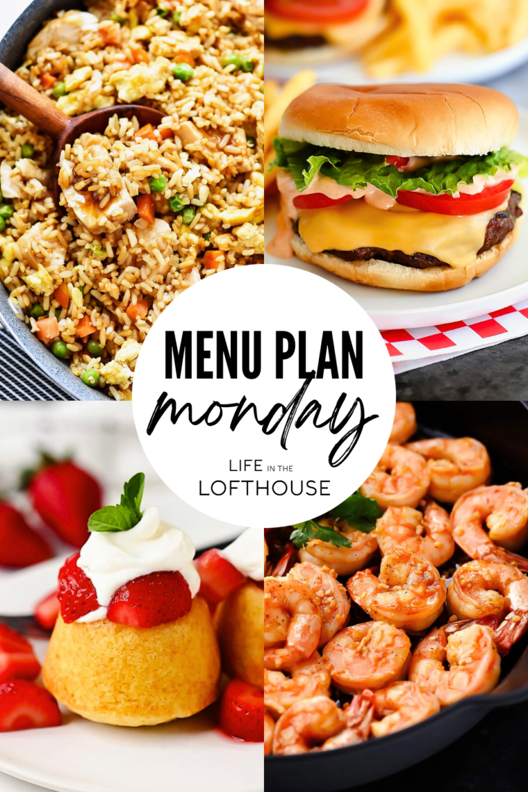 Menu Plan Monday #648 - Life In The Lofthouse